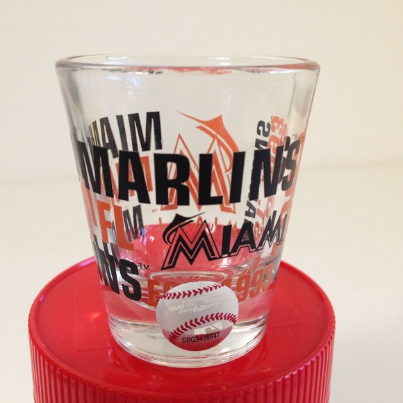 Dining | Vintage Miami Marlins 1993 Shot Glass Officially Mlb Baseball ...